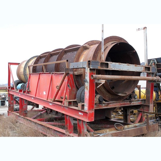 Used 5.5 ft x 24 ft Trommel Wash Plant | Trommel Supplier Worldwide