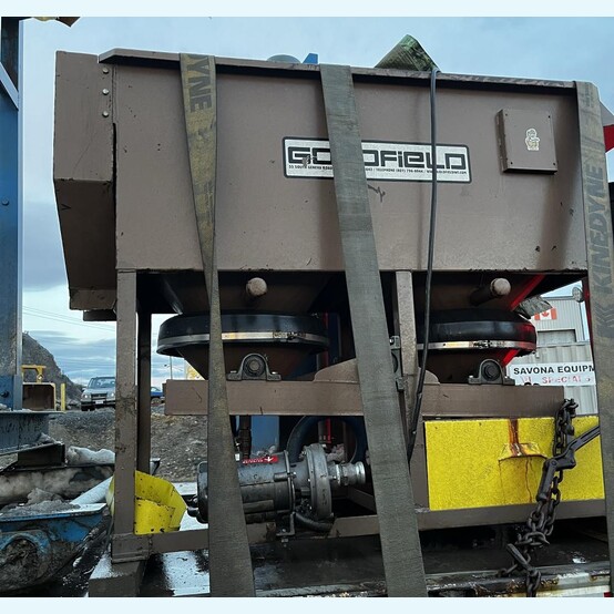 Goldfield 30in Duplex Mineral Jig