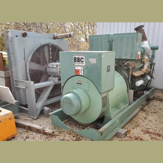 Generador Detroit Diesel de 600 kW 600/347 voltios