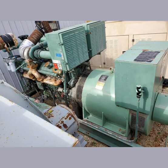 Detroit 600 kW 600/347 Volt Diesel Generator