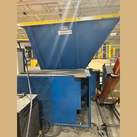 Shredding System - Shredder, Conveyor and Granulator