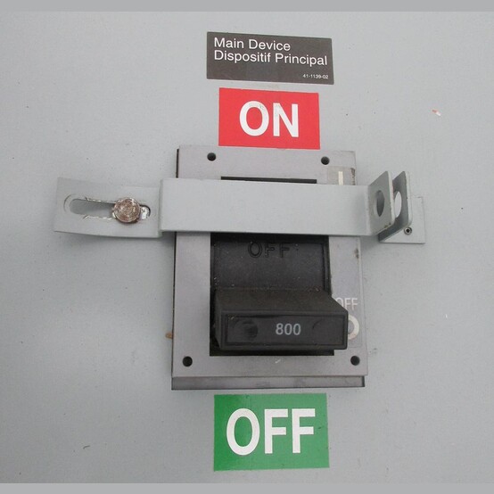 Siemens FCRS Main Service Switch