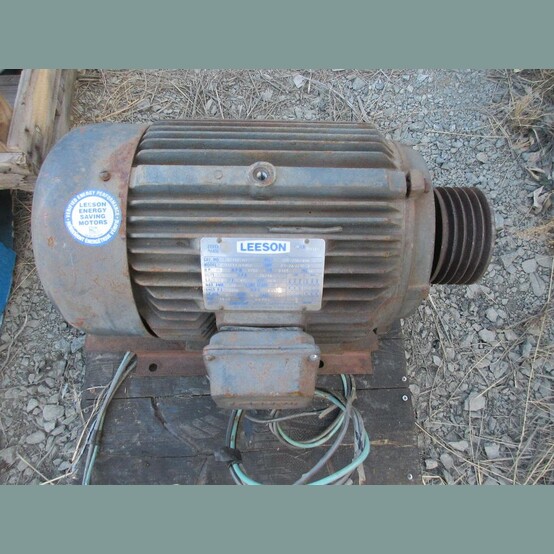 Leeson 10HP Electric Motor