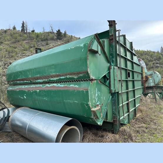 Hydraulic Dumping Chip Bin