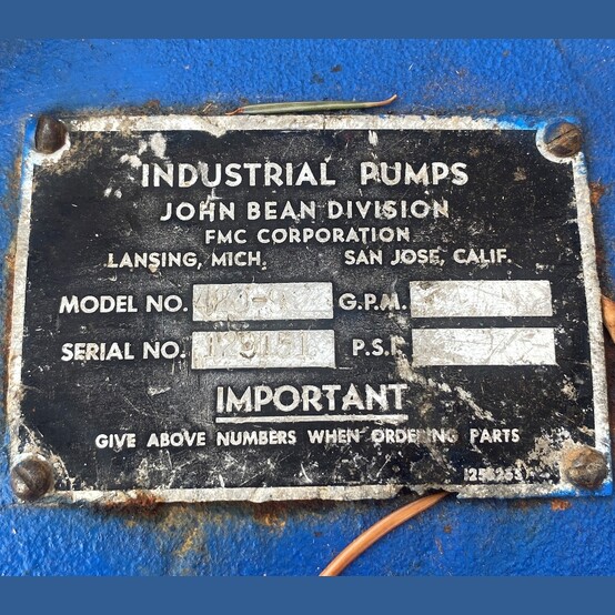 Longyear 24 Diamond Core Drill and Royal Bean 420-9 Pump