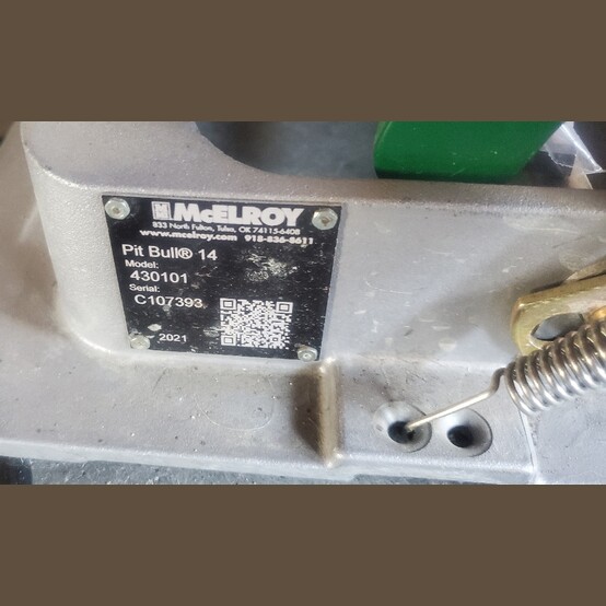 McElroy Pit Bull 14 Pipe Fusion Machine