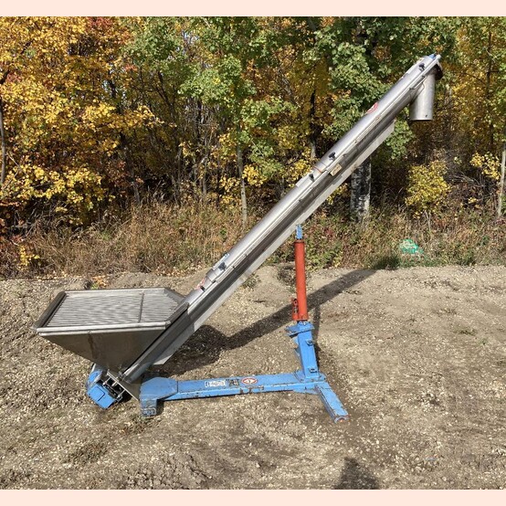 6in Dia. x 10ft Stainless Steel Auger