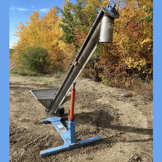 6in Dia. x 10ft Stainless Steel Auger