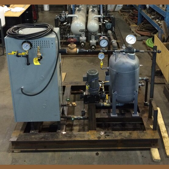 Boiler and Tank Skid Package