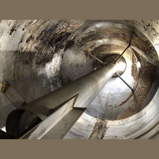 Stainless Steel Weigh Silo & Mixing Auger