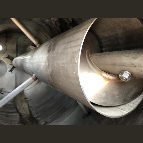 Stainless Steel Weigh Silo & Mixing Auger