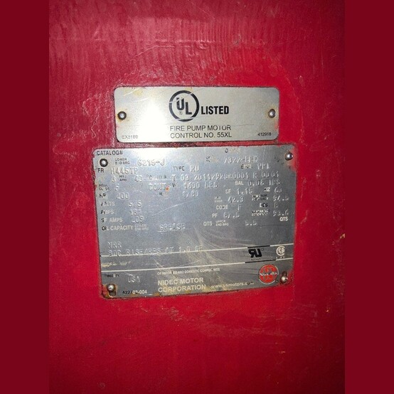 2000 GPM Fire Pump House