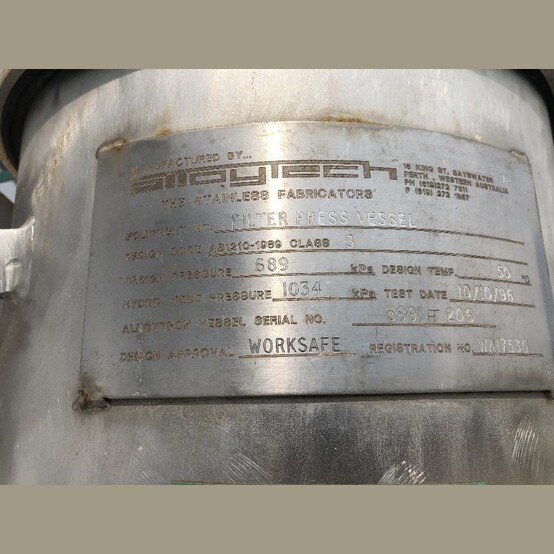 Attoytech Stainless Steel Pressure Filter