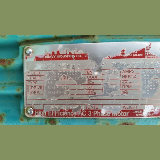 Dodge TXT715T Shaft Mount Reducer with 30HP Motor