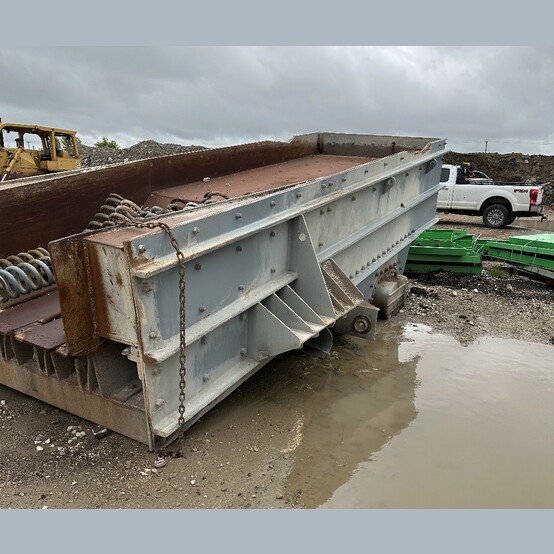 6ft x 12ft Vibrating Pan Feeder