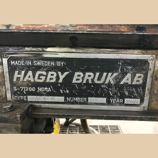 Hagby 1000 Diamond Core Drill