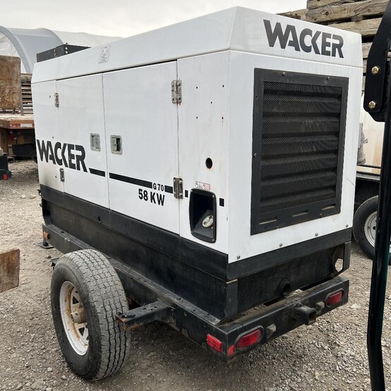 58kW Wacker G70 Diesel Generator