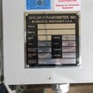 Taylor Dynamometer 0710-F11030 Pump Control Panel