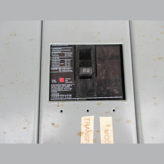 Siemens 400 Amp Distribution Panel