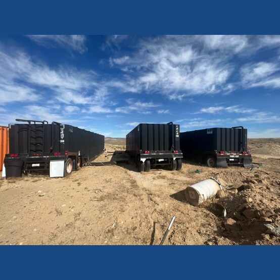 21,000 Gallon Wichita 500 Barrel Portable Frac Tanks