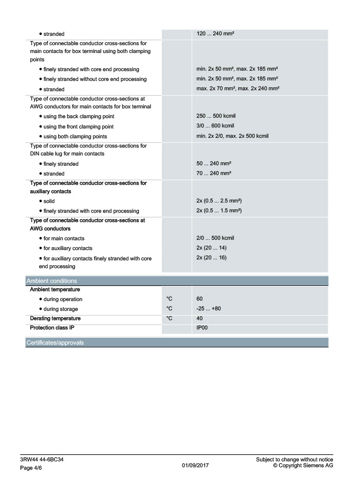 Siemens 150HP Soft Starter