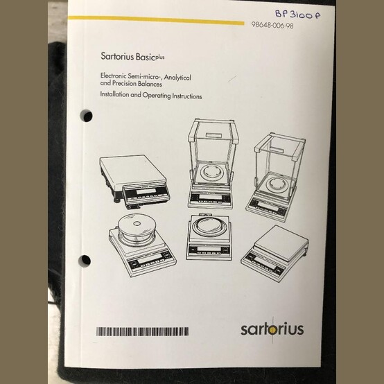 Sartorius BP3100P Laboratory Balance