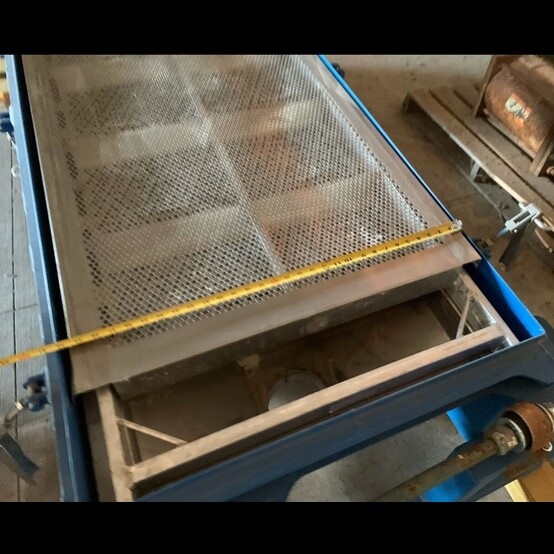 Rotex 30in x 60in Single Deck Inclined Screen