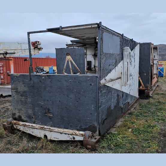 (4) Diamond Drill Skid Shack Work Platforms