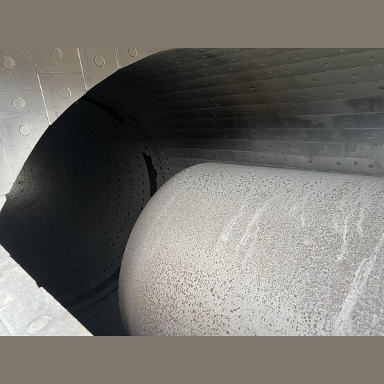 6ft Dia. x 20ft High Ceramic-Lined Cyclones