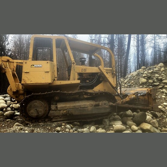 Topadora John Deere 850 de 1980