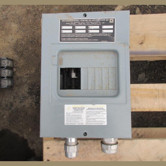 Square D 100 Amp Breaker Panel