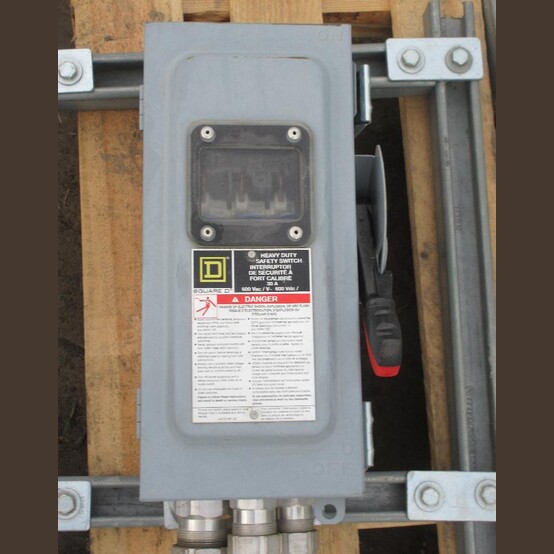 Square D 30 Amp Fusible Disconnect