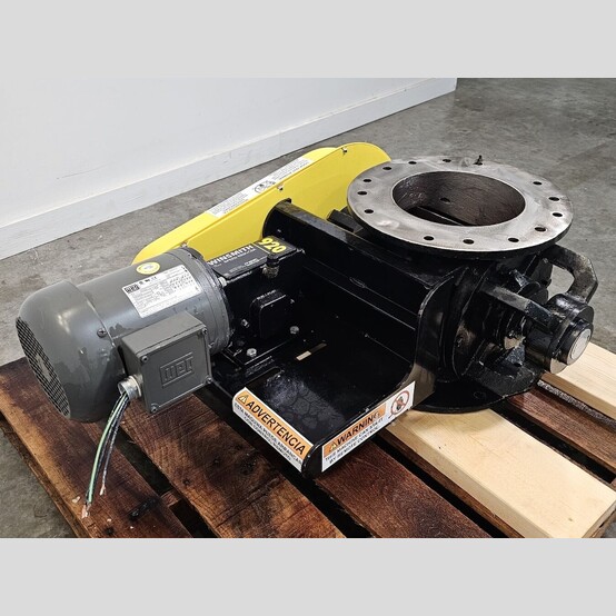 8in Dia. WM W Meyer & Sons Round Rotary Airlock Valve