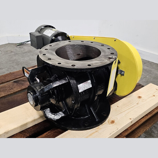 8in Dia. WM W Meyer & Sons Round Rotary Airlock Valve