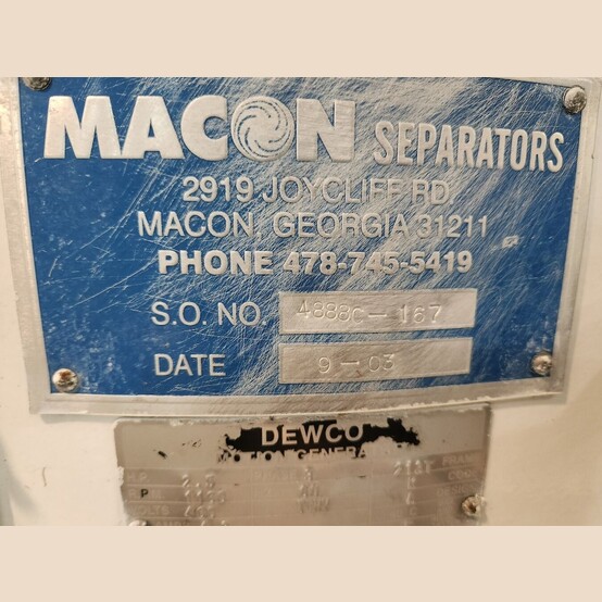 48in Dia. Sweco Mason Circular Screen