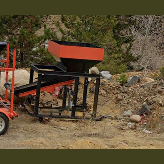 MBMM 5 TPH Ore Hopper/Feeder Module