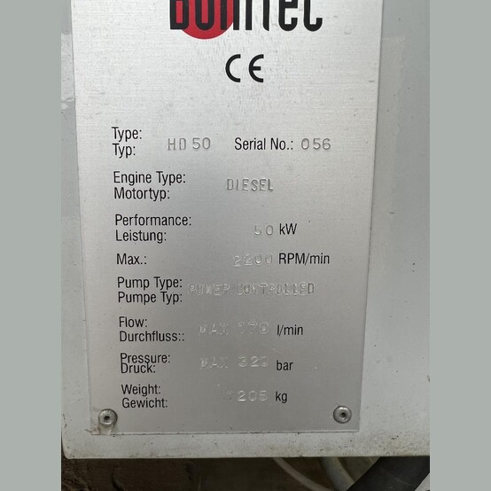 Bohrtec 50kW Diesel Power Pack