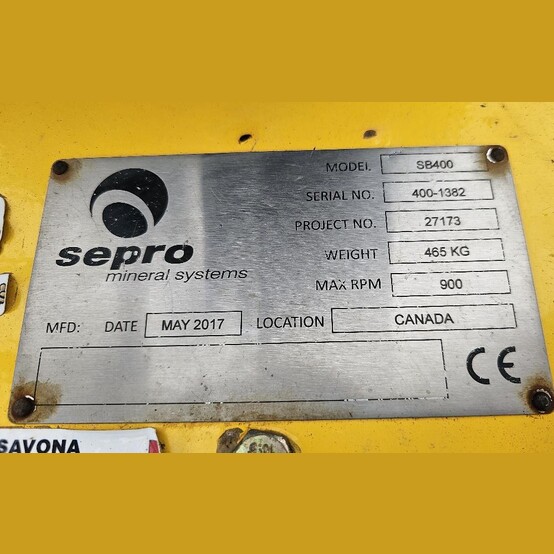 Sepro Falcon SB400 Concentrator