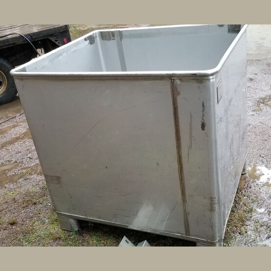 300 Gallon Stainless Steel Open-Top Tanks