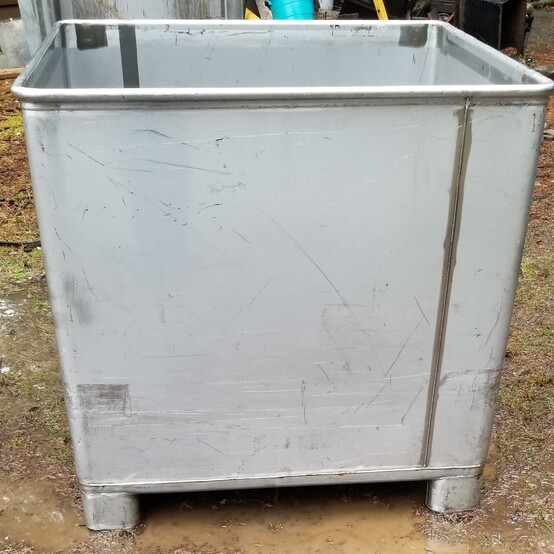 300 Gallon Stainless Steel Open-Top Tanks