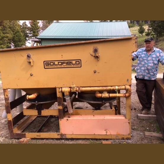 Goldfield 42in Duplex Mineral Jig