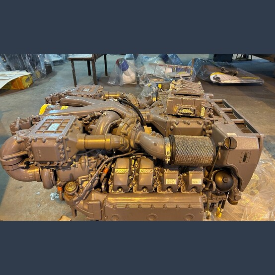 MAN V8 Marine Diesel Engine