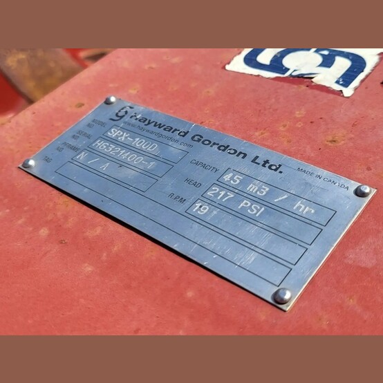 Watson-Marlow Bredel SPX-100D Hose Pump