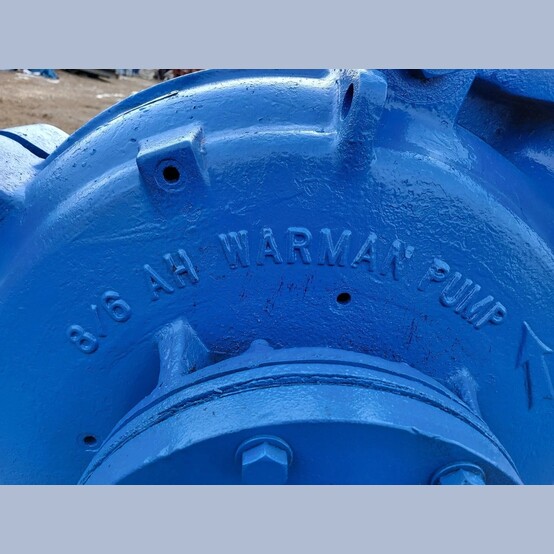 Warman 8in x 6in AH Slurry Pump