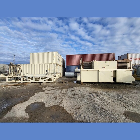 Schwing KSP 220 Sludge Pump and Hydraulic Power Pack