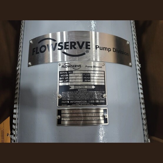 Flowserve 8in 12 EJH-1 Vertical Turbine Pumps