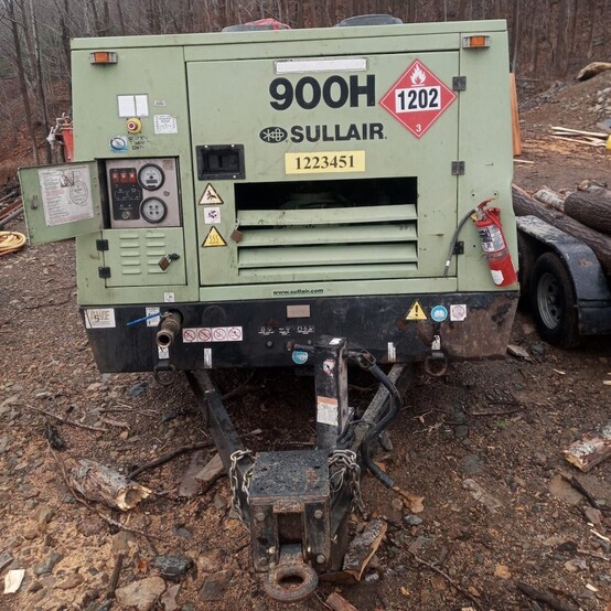2011 Sullair 900H Portable Air Compressor