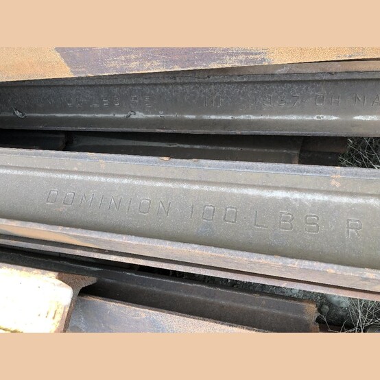 100 Lb. Used Rail