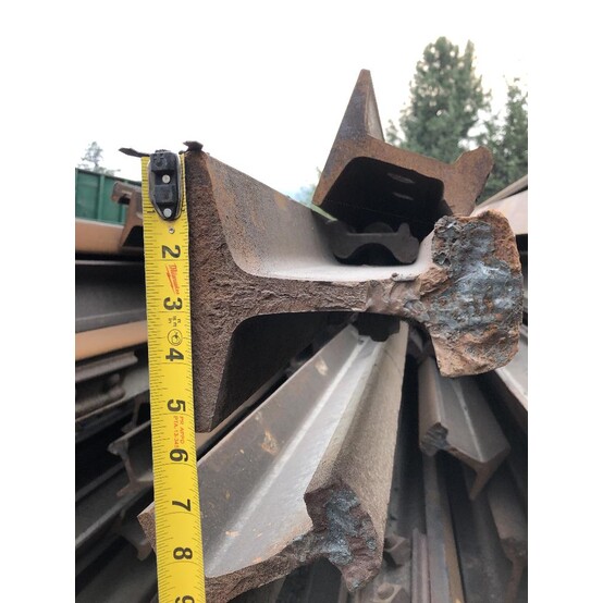 100 Lb. Used Rail