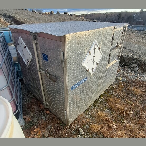Aluminum Explosive Transport Box
